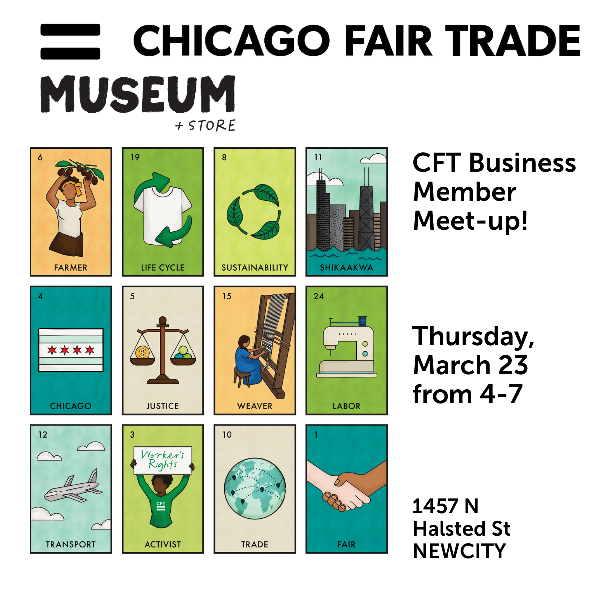 CFT Business Member Meet-Up · Chicago Fair Trade