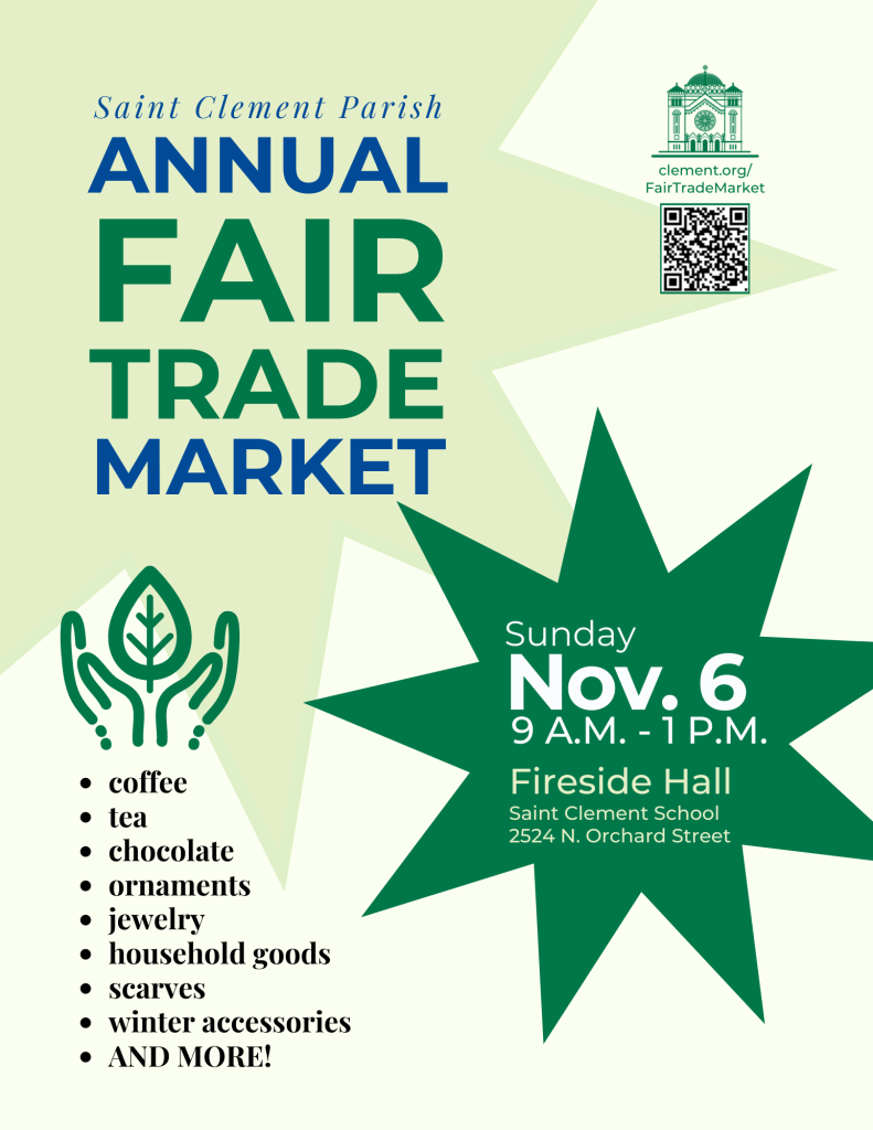 St Clement Parish Annual Fair Trade Market · Chicago Fair Trade