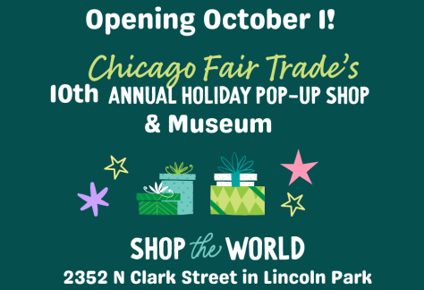 Chicago Fair Trade · Educate, Activate, Celebrate
