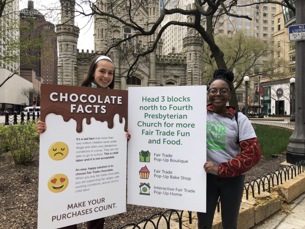 Chicago Fair Trade · Educate, Activate, Celebrate